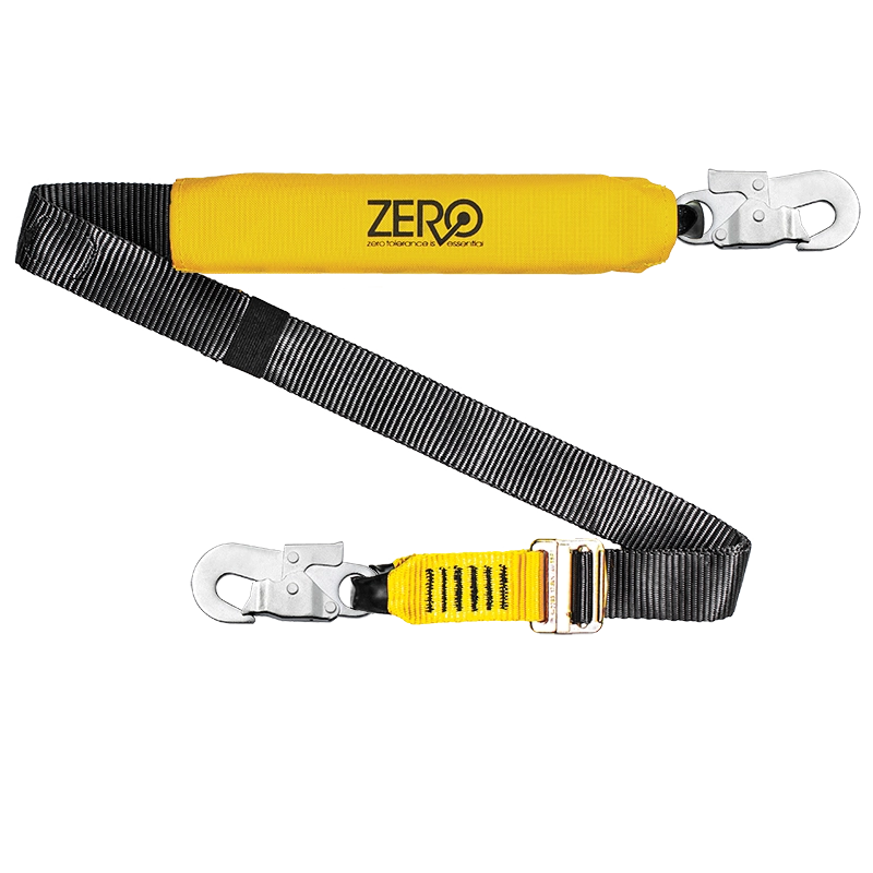 ZERO TradeMate Single Adjustable Webbing Lanyard X2 Snaphook
